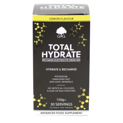 Total Hydrate Lemon - Electrolyte Powder - 150g Powder | G&G Vitamins