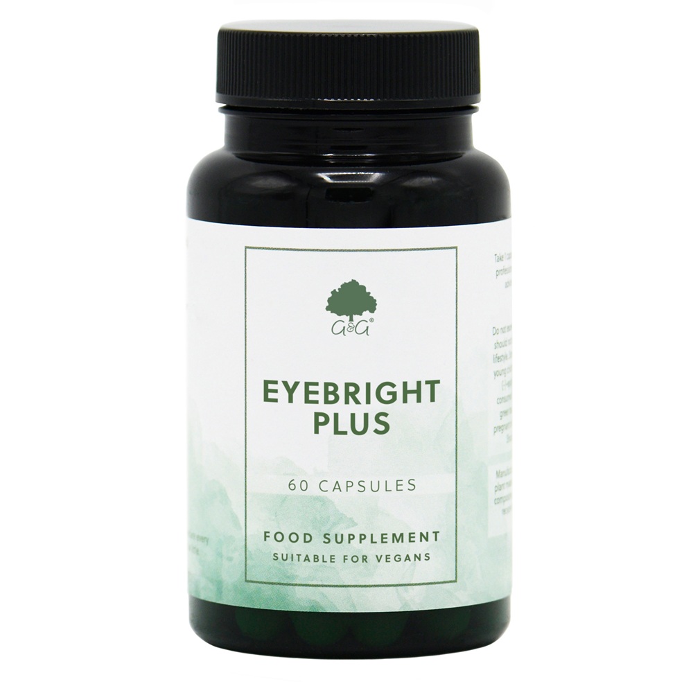 Eyebright Plus - 60 Vegan Capsules | G&G Vitamins