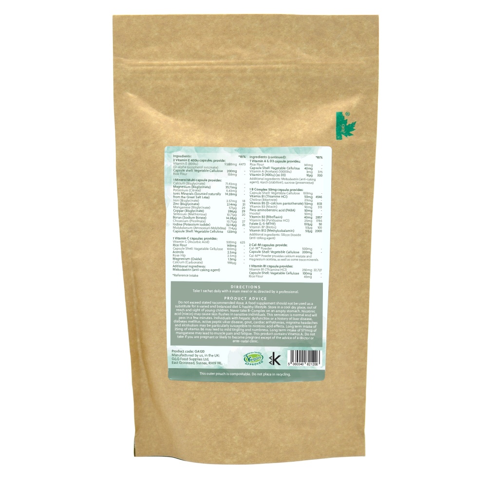 28 Day Basic Balance Supplement Pack | G&G Vitamins