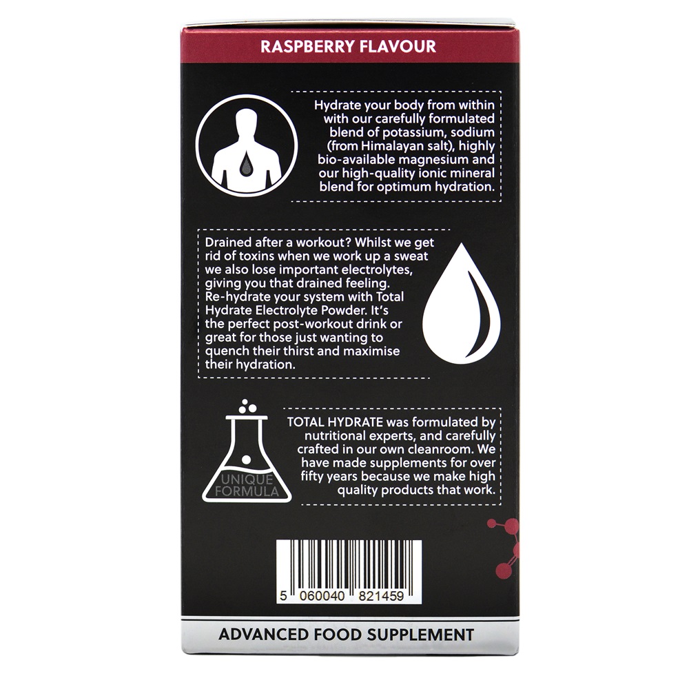 Total Hydrate Electrolyte Powder - 150g Powder | G&G Vitamins