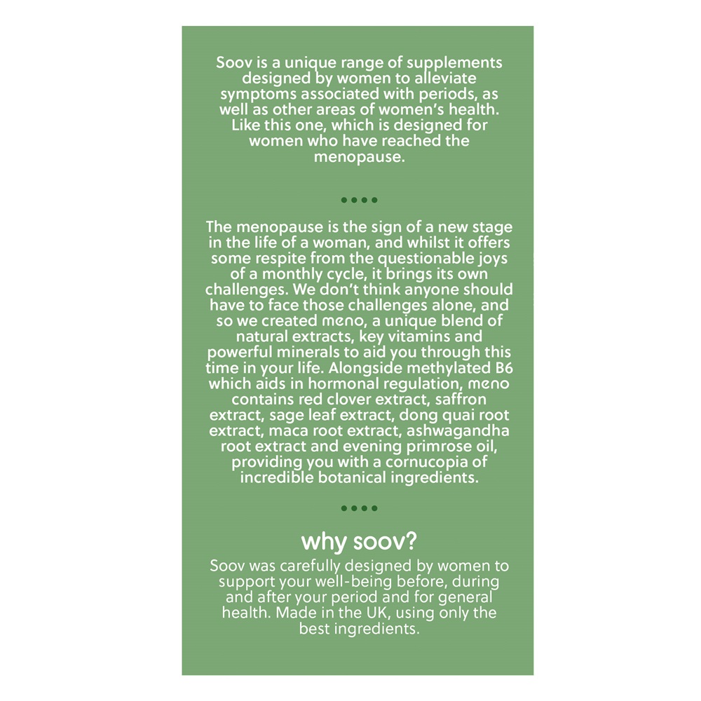 Meno - Women's Multivitamin - 60 Vegan Capsules | G&G Vitamins