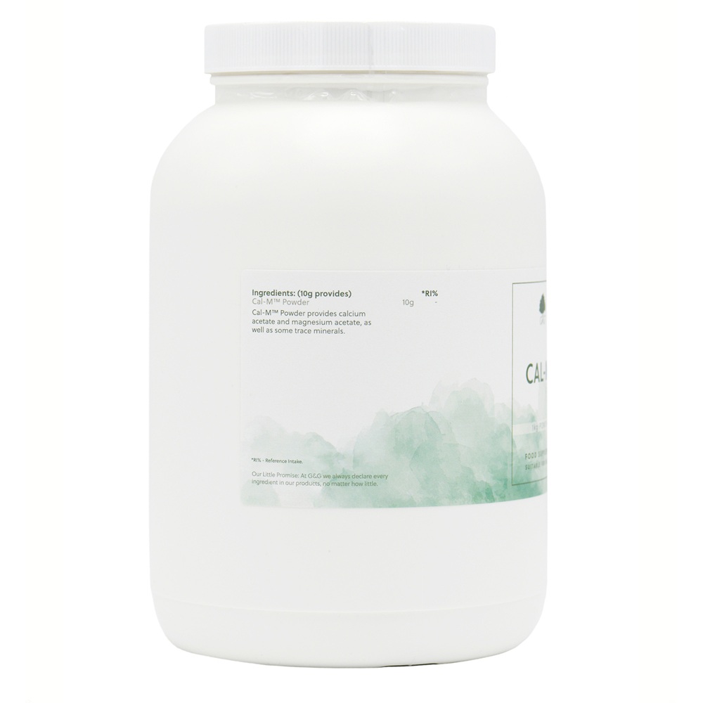Cal-M 1kg - Calcium and Magnesium Powder | G&G Vitamins