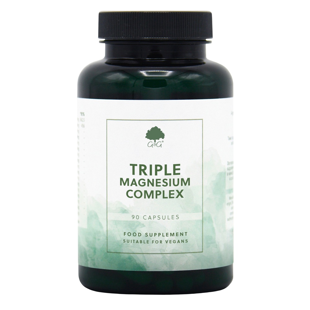 Triple Magnesium Complex - 90 Vegan Capsules | G&G Vitamins